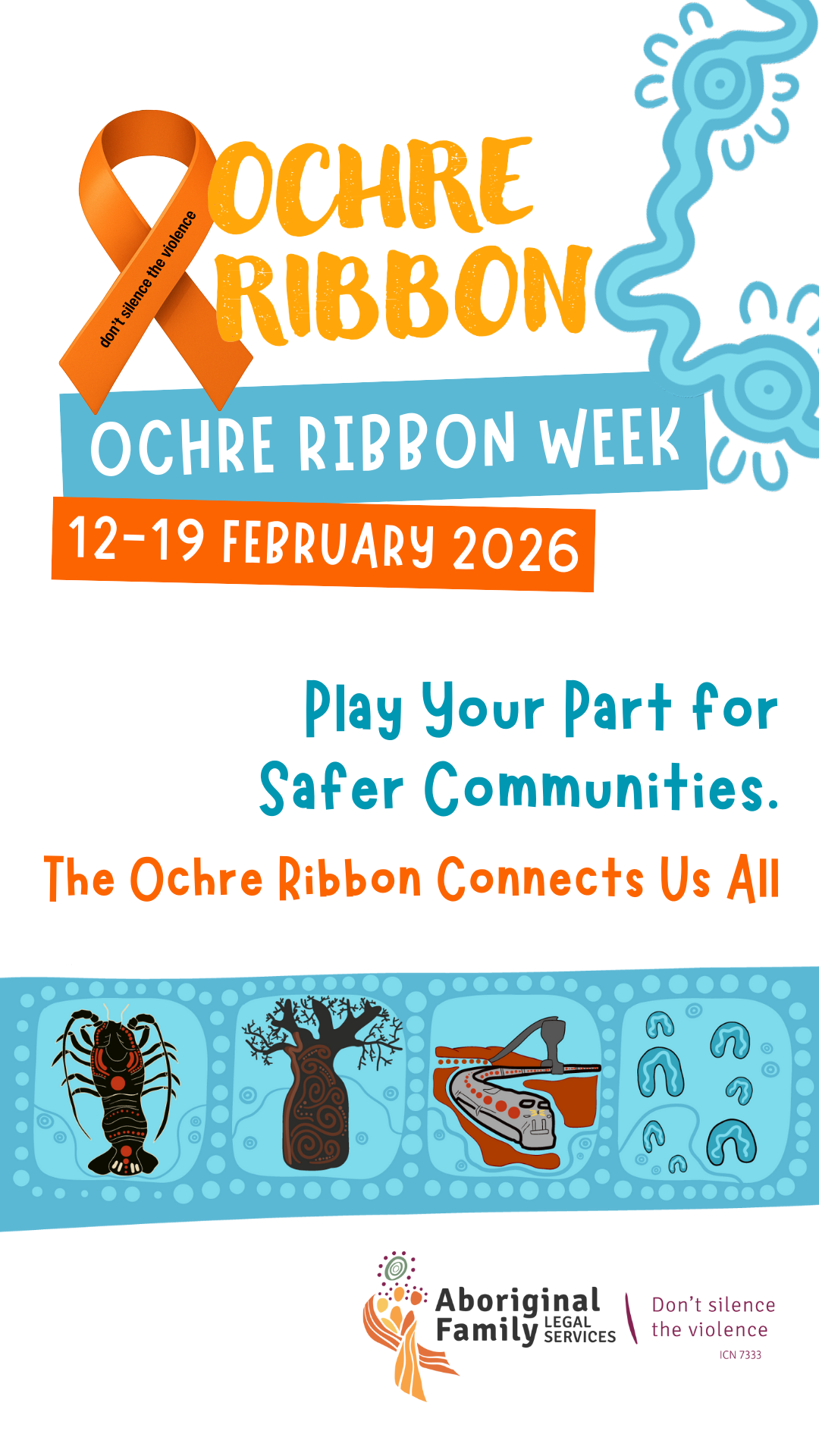 Ochre Ribbon – Aboriginal Family Legal Services